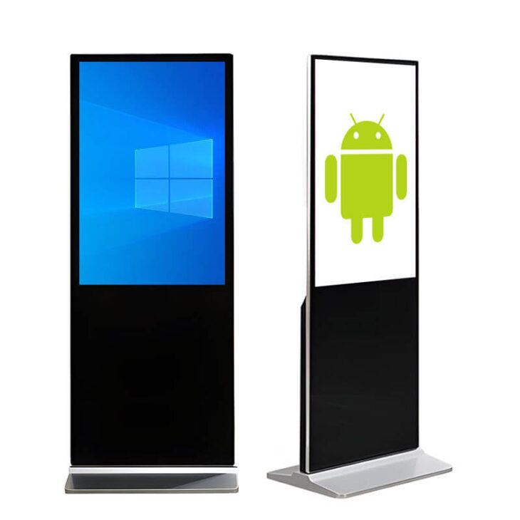 43 Inch Full HD Touch LCD Floor Standing Digital Signage | FUNLCD