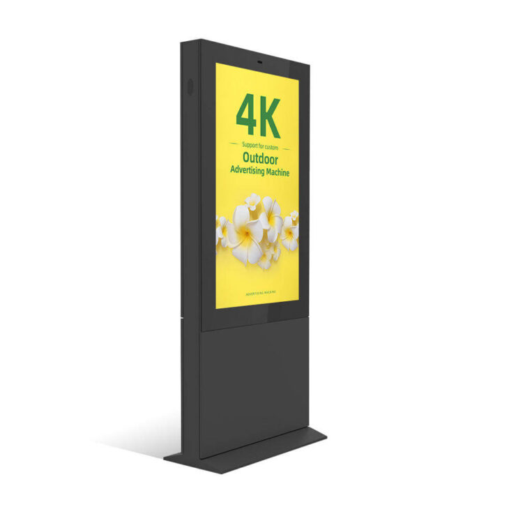 55 Inch IP66 Standalone Outdoor LCD Digital Signage Display | FUNLCD